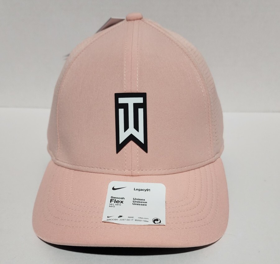 Nike TW Tiger Woods Hat/Cap Artic Orange/Black Adult Unisex M/L DH1344 ...