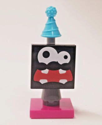LEGO Super Mario Brothers Fuzzy Party Monster with Stand Sharp Teeth ...