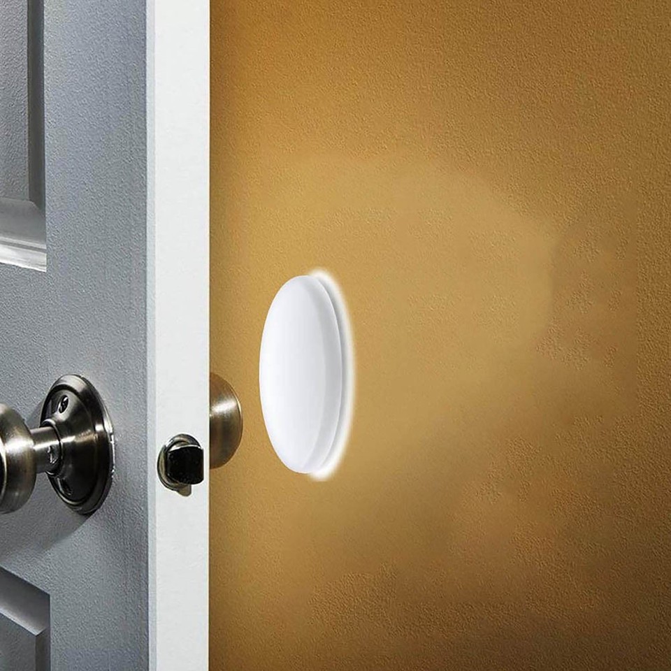 4 Pcs Silicone Bumpers Door Protector Doorstopper Doorknob Protection ...