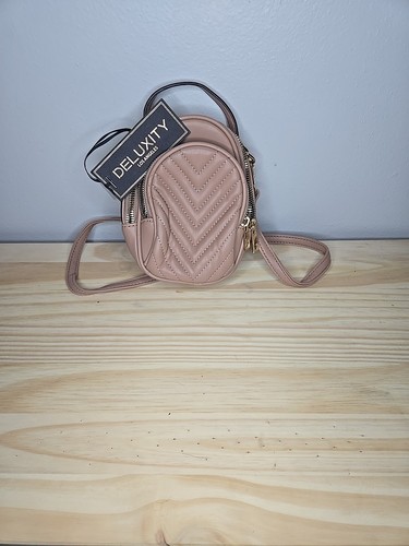 Deluxity Los Angeles Crossbody Bag Vegan Front Pouch With Tags | eBay