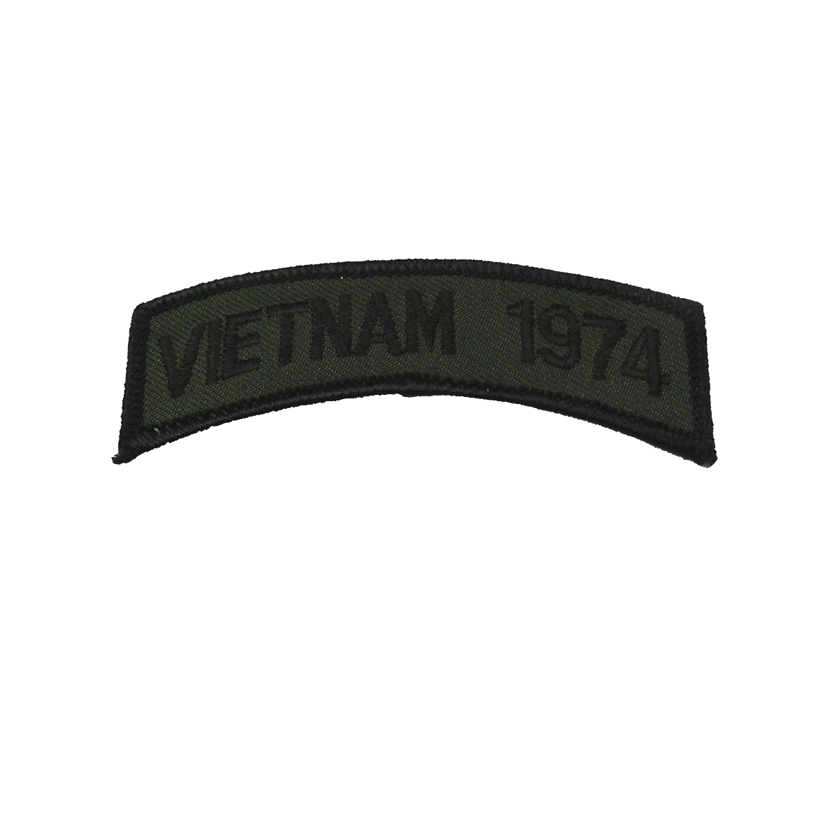 VIETNAM 1974 VETERAN TAB OD OLIVE DRAB TOP ROCKER PATCH SOUTH EAST ASIA ...
