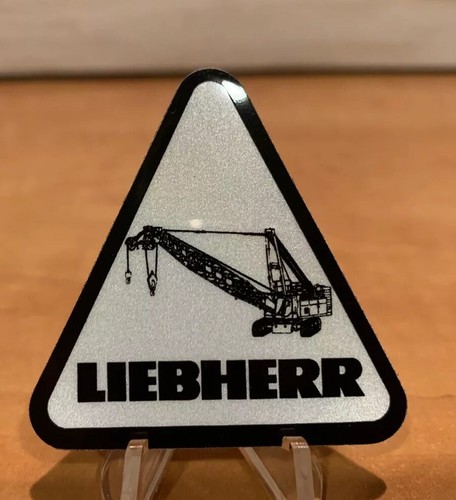 Liebherr Lattice Boom Crane Union Hardhat Operating Engineers Oilfield ...