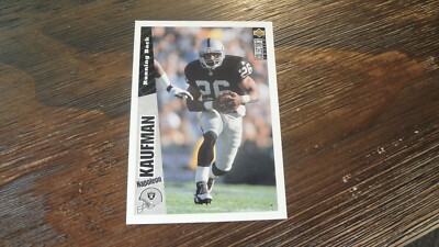 1996 UPPER DECK # 335 NAPOLEON KAUFMAN FOOTBALL CARD | eBay