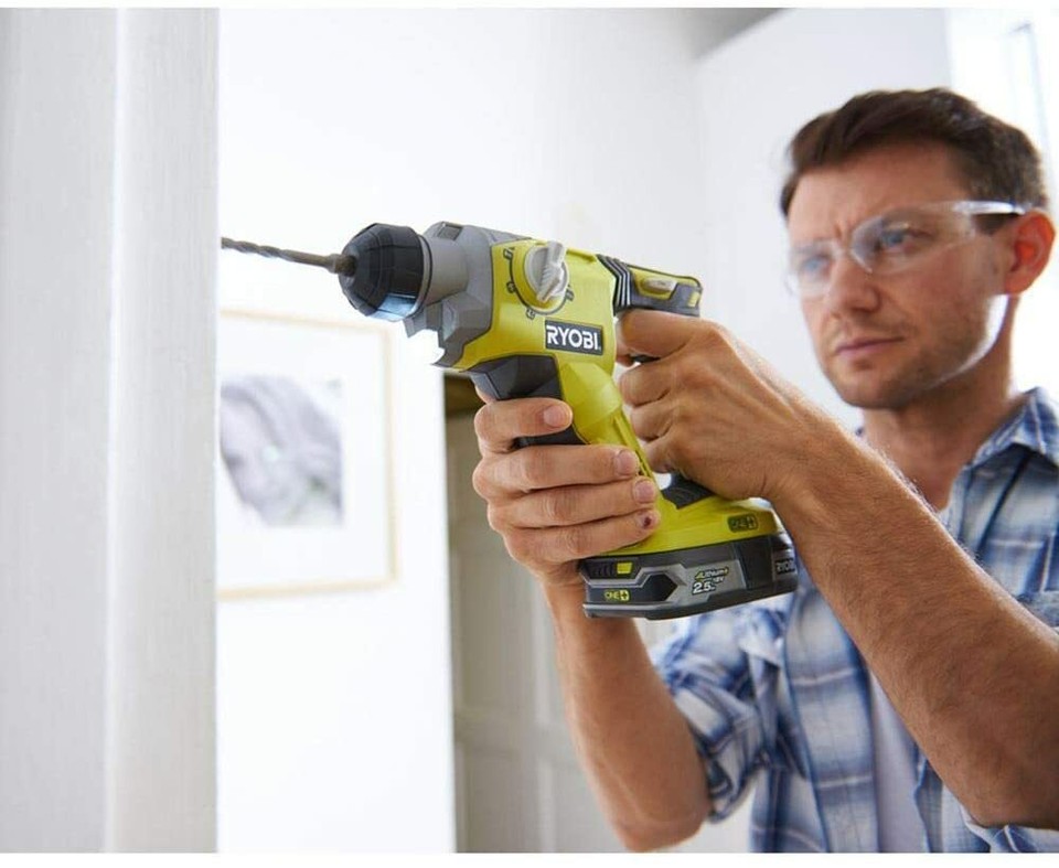 RYOBI, R18SDS-0 Hammer 1.3J SDS PLUS 18V Body Only Without Battery | eBay