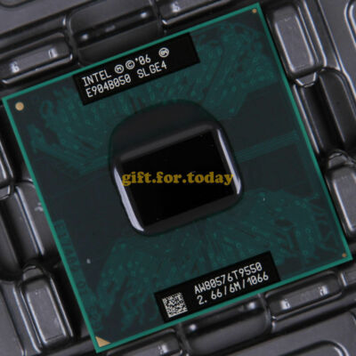 INTEL CORE 2 DUO T9550 2.66 GHZ/6M/1066MHZ (SLGE4) Socket P CPU ...
