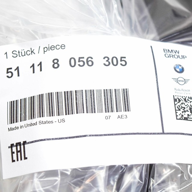 BMW X5 F15 Front Left M Performance Air Duct Cover 8056305 51118056305 ...