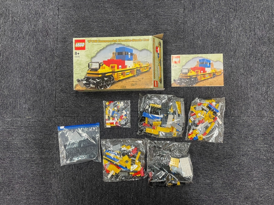 LEGO TTX Intermodal Double-Stack Car 10170 In 2005 New Retired Sealed ...