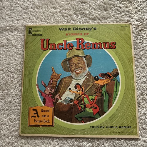 Walt Disney's STORIES OF UNCLE REMUS 1967 Disneyland LP ST 3907 w ...
