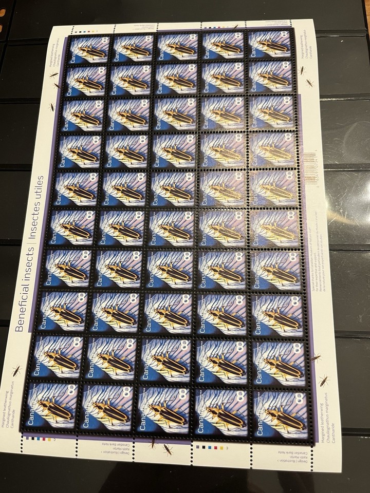 Canada Beneficial Insects 2406 2407 2408 2409 2410 Sheet CV17$ | eBay