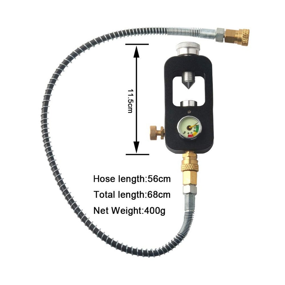 DIN Valve Scuba Adapter 4500psi High Pressure PCP Paintball HPA Tank ...