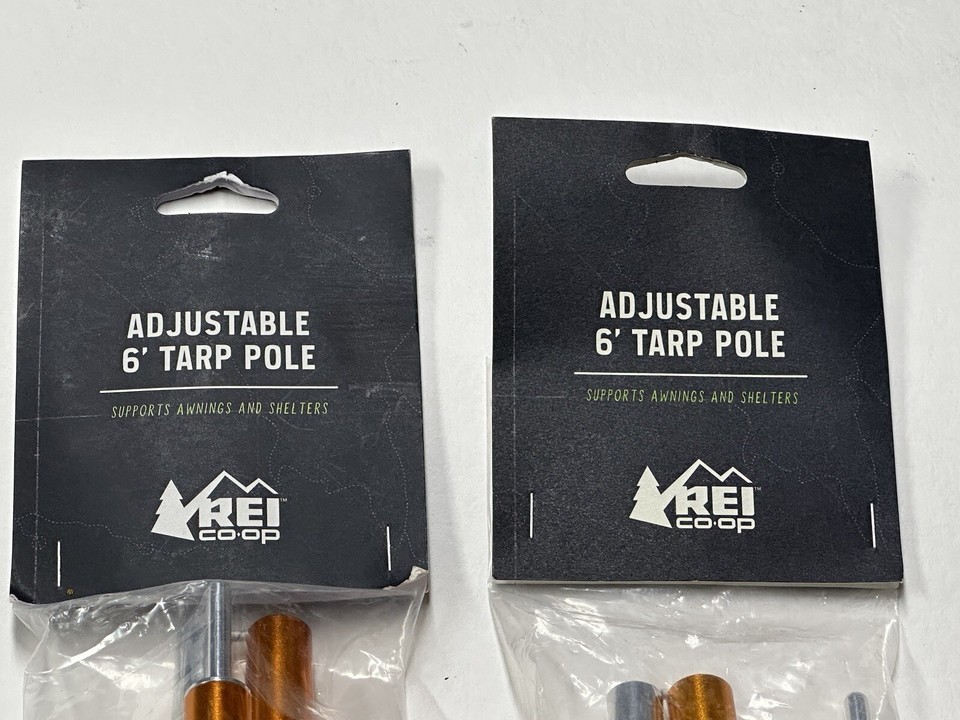 REI Adjustable Tarp Poles 6' - PAIR | eBay