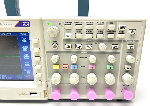 Tektronix TBS1064 60 MHz 4 Channel Digital Oscilloscope for sale online ...