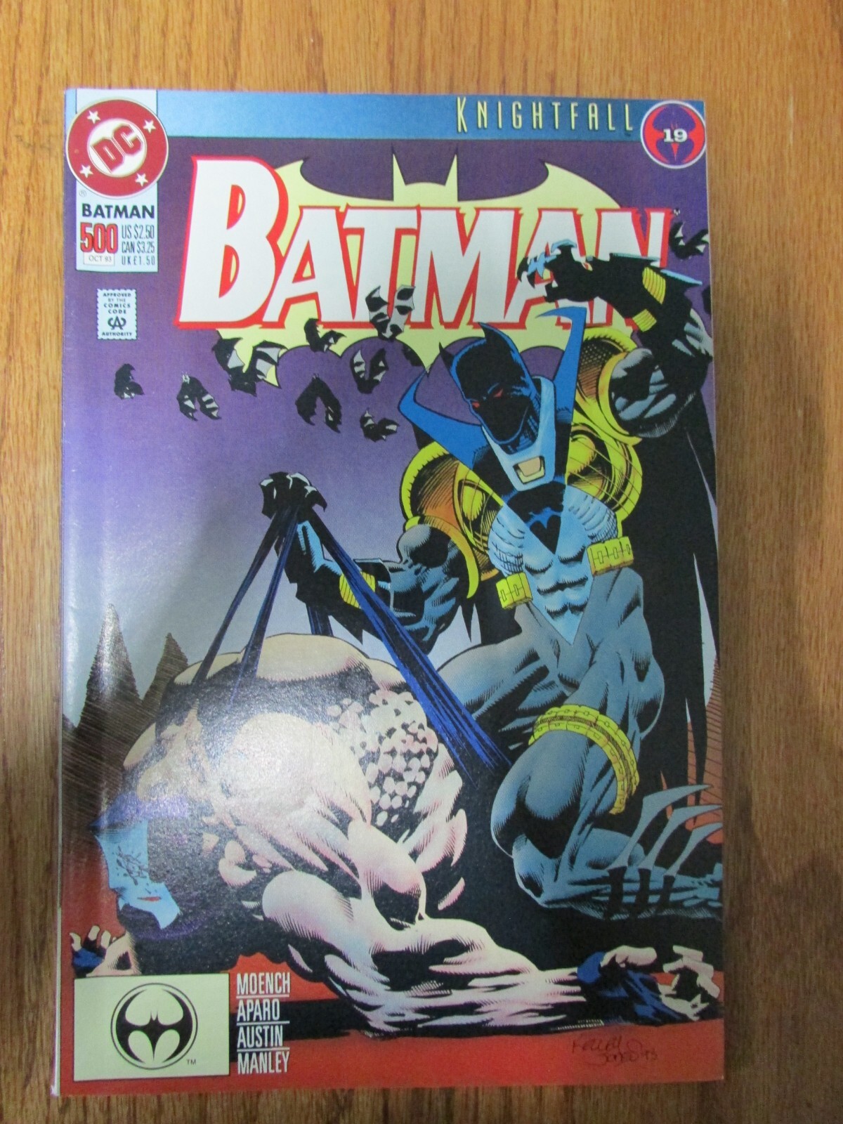 COMIC BOOK - DC COMICS - BATMAN NO 500 OCT 1993 | eBay