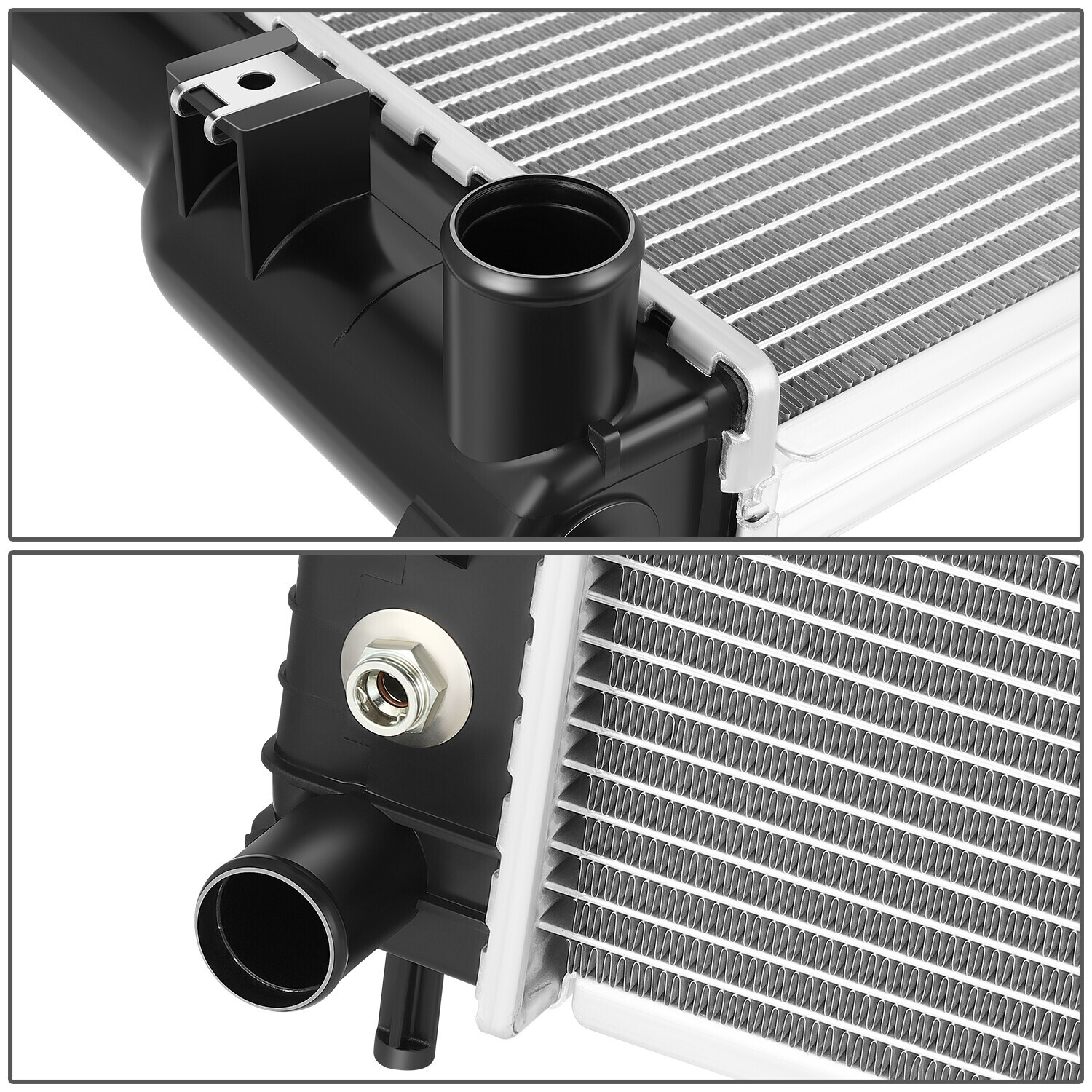 For 10-17 Equinox Terrain 2.4L 3.6L OE Style Aluminum Core Radiator DPI ...