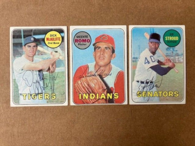 Ed Stroud Signed 1969 Topps Card w/COA Auction for 1 Card | eBay