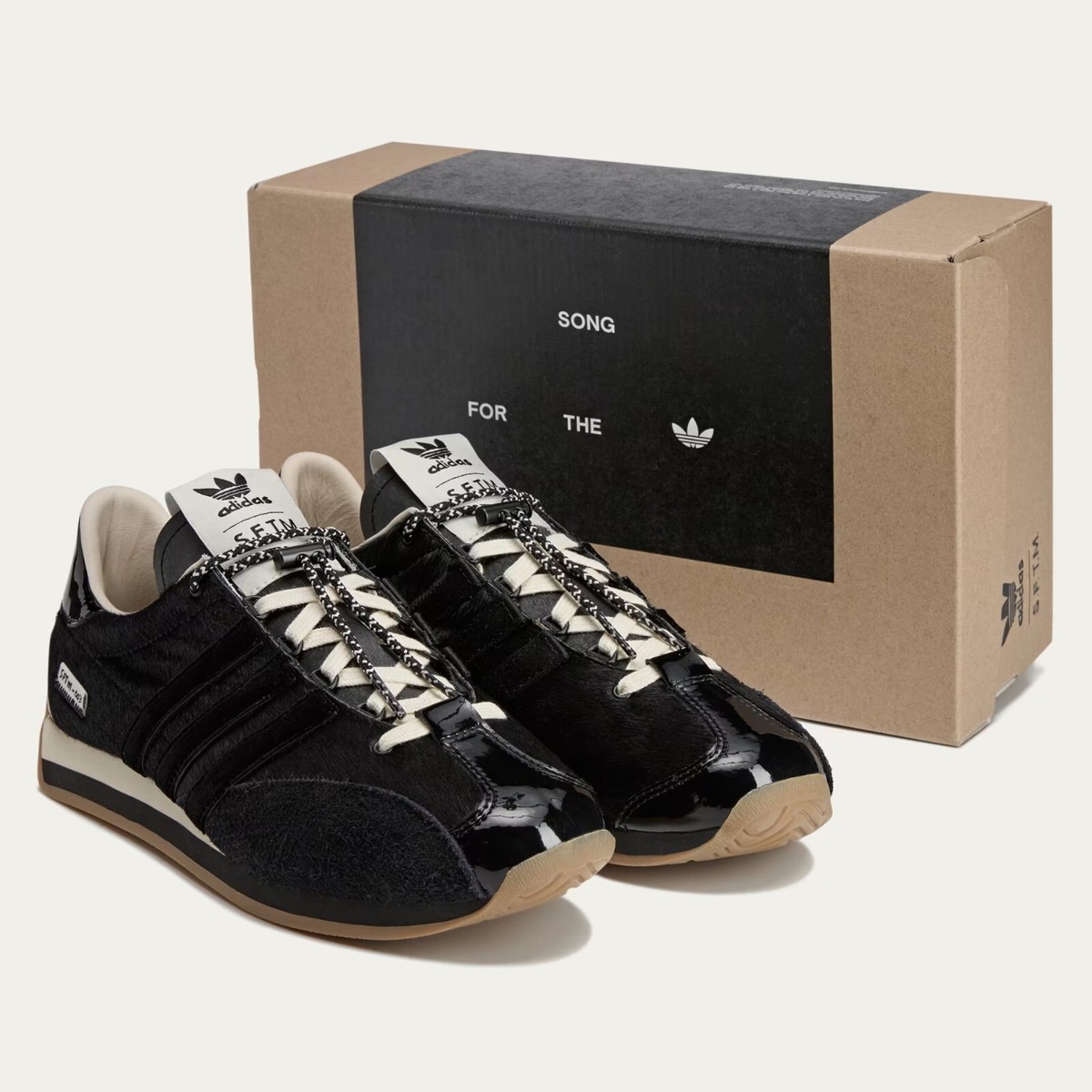 Adidas x Song for the Mute Country OG Core Black Cream White Adidas x Song for the Mute Country OG Core Black Cream White