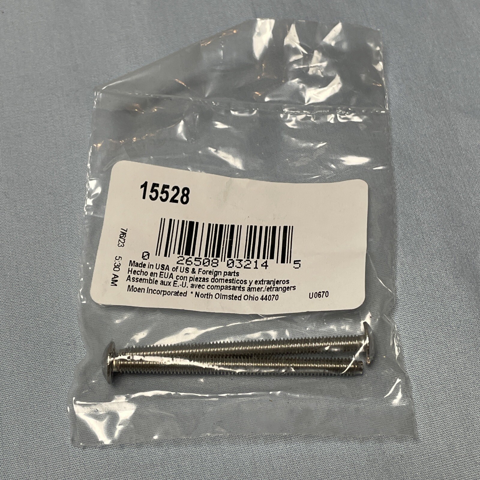 Moen 15528 Escutcheon Screws, Moen Tub Showers 26508032145| eBay