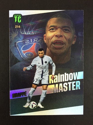 Kylian Mbappe Card Panini Top Class 2023 #214 / Rainbow Master | eBay