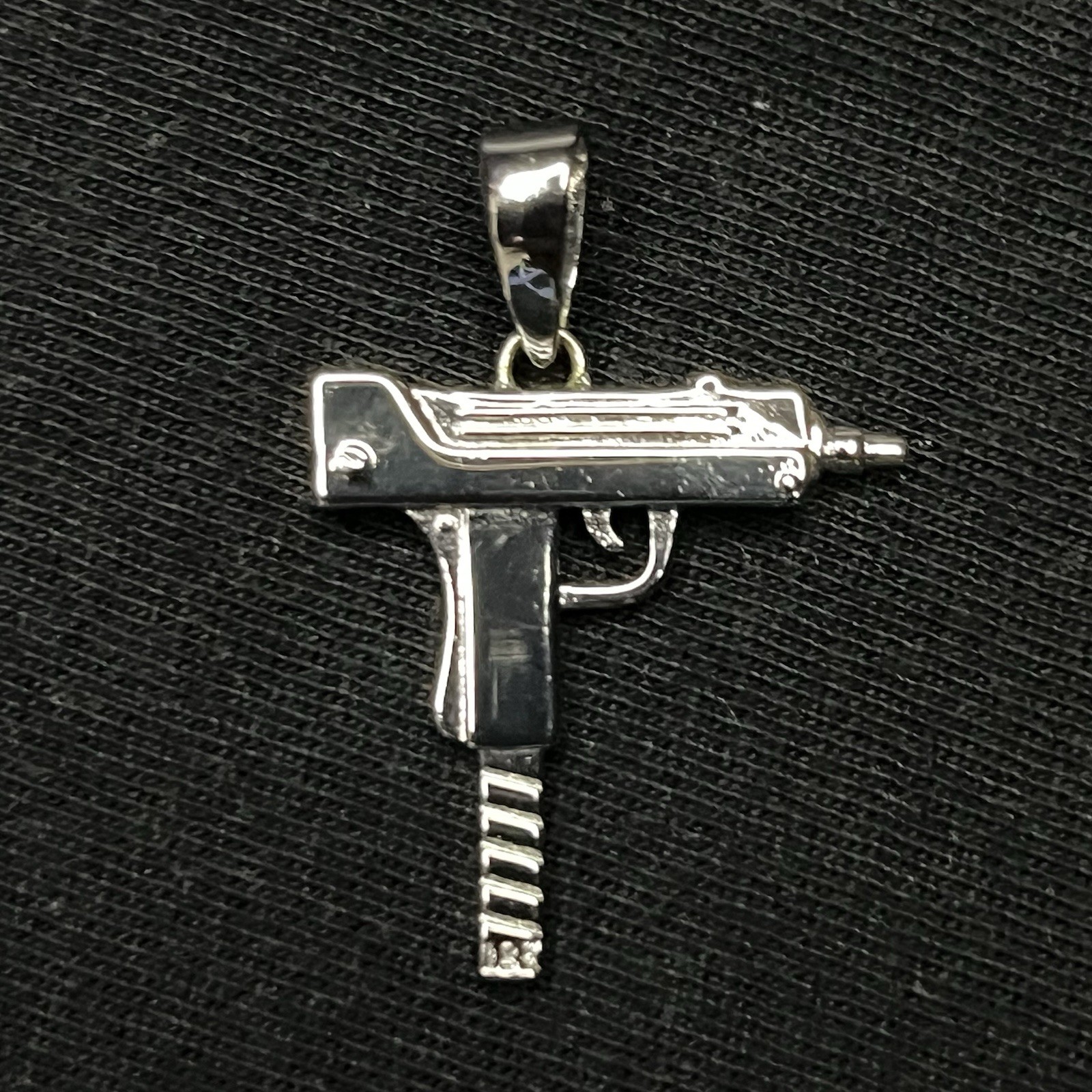 Mac-11 Uzi Gun Pendant Stainless Steel | eBay