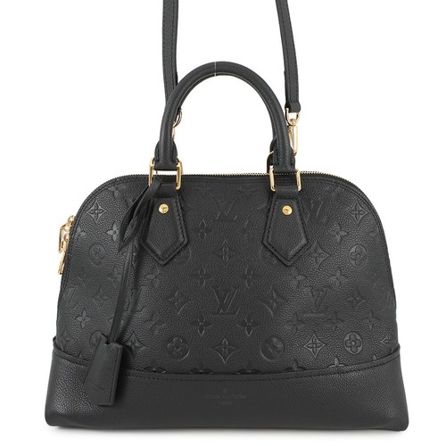 LOUIS VUITTON Neo Alma Size PM Monogram Empreinte Leather Noir M44832 ...