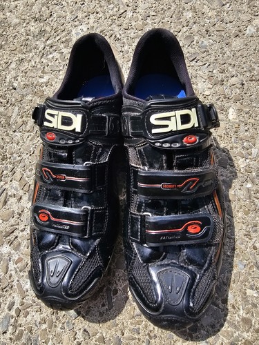 Sidi Spider SRS 44.5 Mountain Bike Shoes 10-10.25 Black | eBay