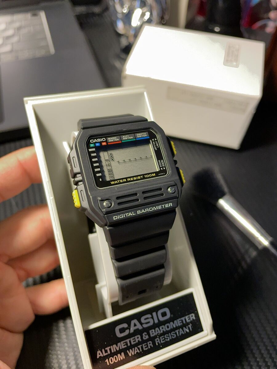 Casio Digital Watch BM-100W-1V Vintage VERY RARE FULLY Casio Digital Watch BM-100W-1V Vintage VERY RARE FULLY
