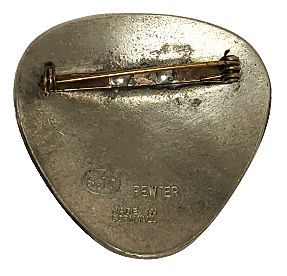 Vintage SJC Pewter Celtic Concentric Circle Shield St. Justin Cornwall ...