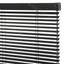 Single Touch Corded 1 Inch Mini Blind in Black Choose Size Customize- S ...