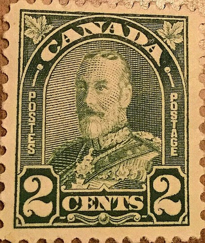 CANADA STAMP 2 CENTS GEORGE V GREEN | eBay