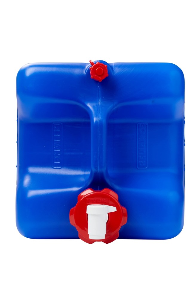 Reliance Products Aqua-Tainer 7 Gallon Rigid Water Container Blue 11.3 ...