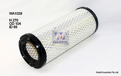 WESFIL AIR FILTER FOR Mitsubishi Fork lift FG25 WA1029 | eBay