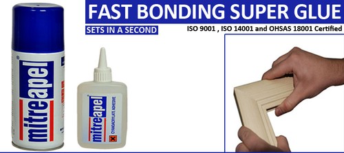 Mitre Joiners Corner Mate Two Part Instant Fast Bonding Super Glue ...
