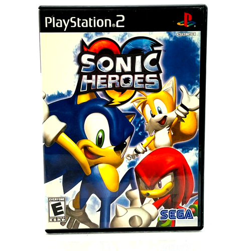 Sonic Heroes Black Label (Sony PlayStation 2, 2005) PS2 Complete CIB ...
