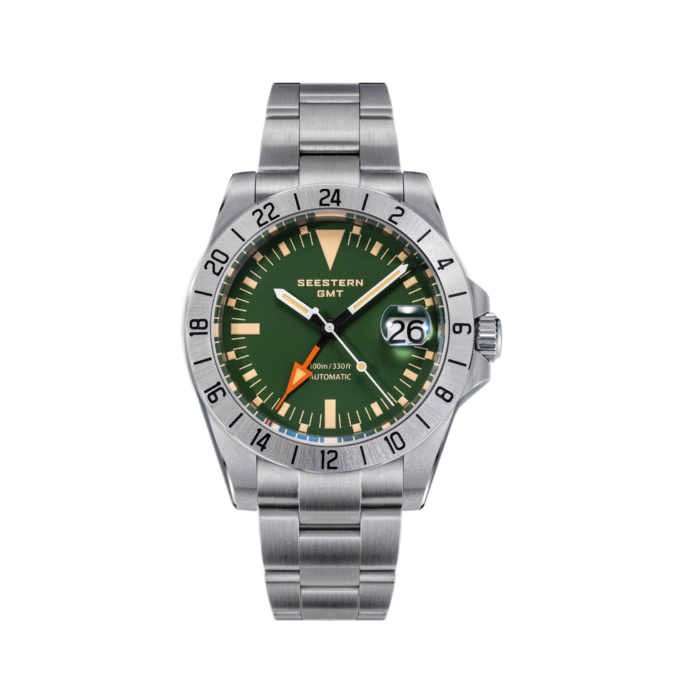 Sugess Seestern BB GMT LUME x SAPPHIRE CRYSTAL GLASS 100m Mens Watch ...