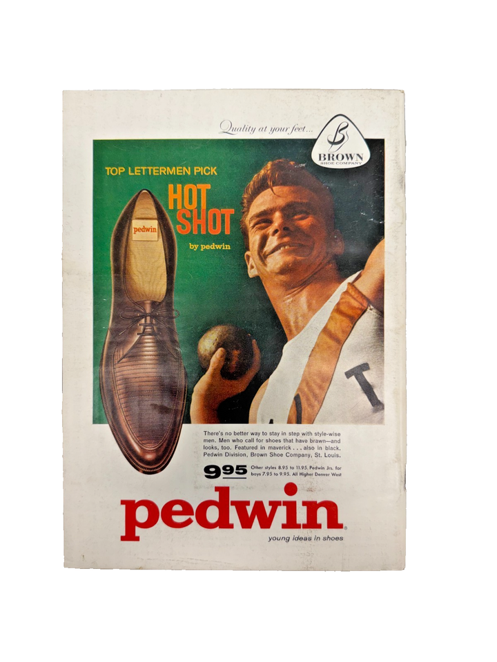 1959 SPORTS ILLUSTRATED MAGAZINE WILLIE MAYS SAN FRANCISCO GIANTS NO ...