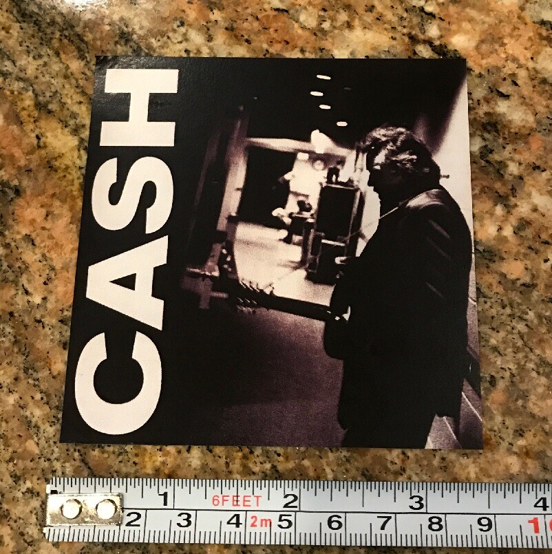 Johnny Cash Sticker - Solitary Man Music Country Rock Nashville ...