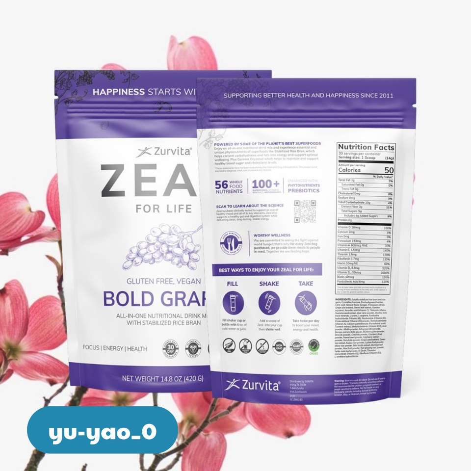 Special Offer! ZEAL Bold Grape Flavor – 30 Servings + FREE SHIPPING ...