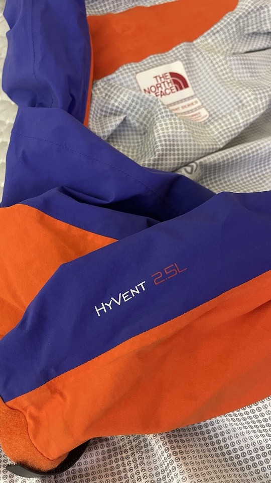 The North Face Summit Series Hyvent 2.5L Purple Orange Rain Men's Rare | eBay