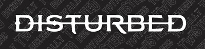 Disturbed Band logo car truck vinyl decal sticker Rock heavy metal | eBay