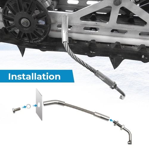 For Polaris Snowmobile Ice & Snow Scratchers Reverse Compatible ...