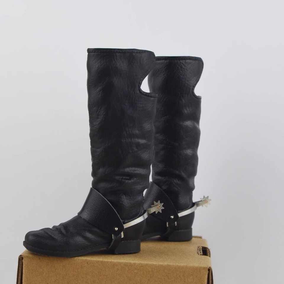 Soldier 1/6 Scale Boots Spurs Model for 12'' Male Figure | eBay