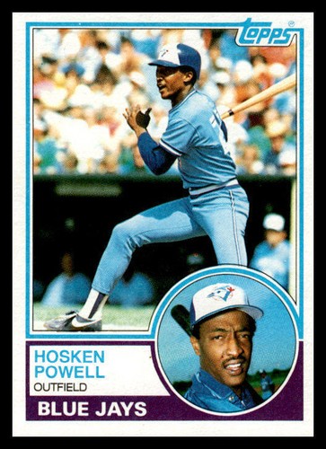 1983 Topps Hosken Powell #77 Toronto Blue Jays | eBay