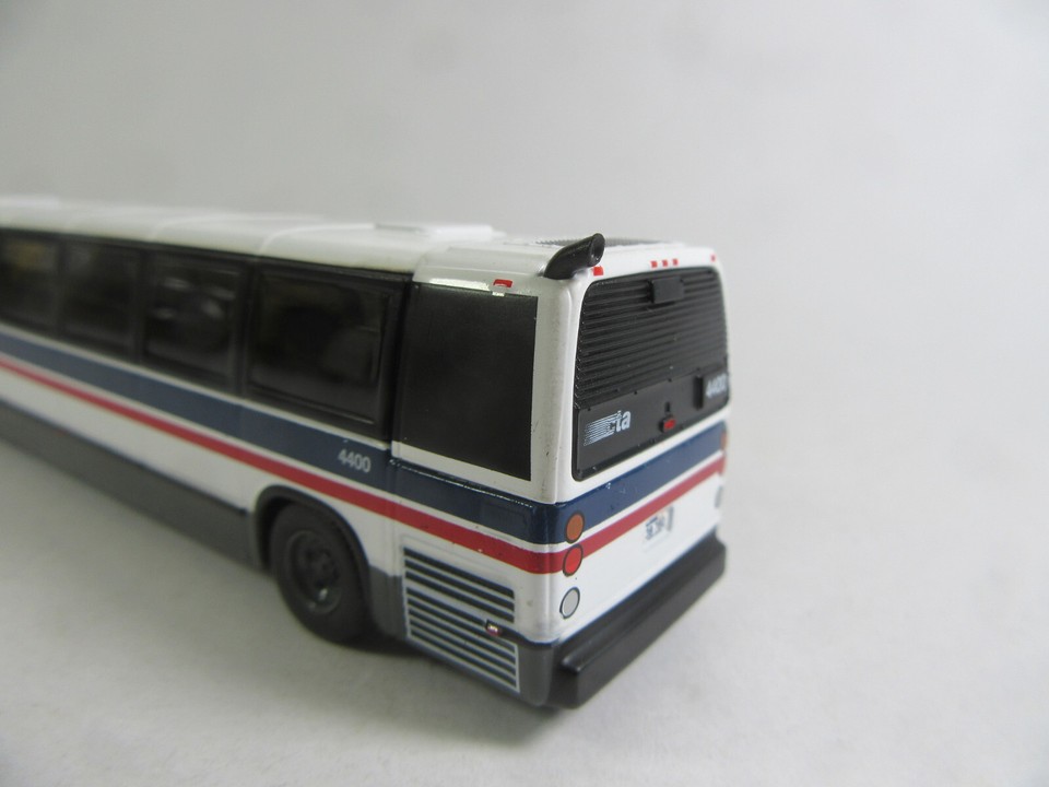 Iconic Replicas 1:87 Bus GMC RTS Chicago CTA USA | eBay