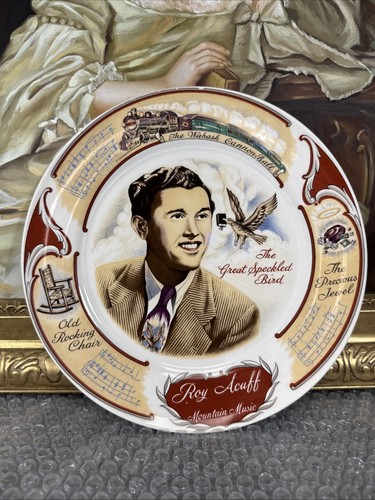 Rare Vintage Roy Acuff First Edition Decorative Plate | eBay