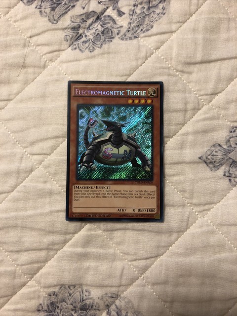 Yu-Gi-Oh! TCG Electromagnetic Turtle Yugi's Legendary Decks YGLD-ENA00 ...