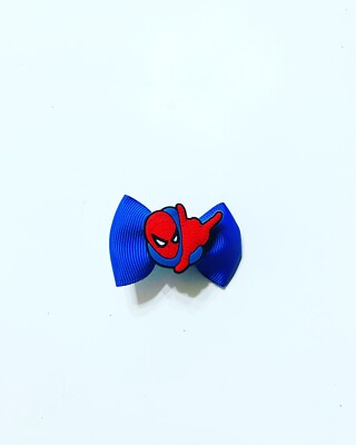 Handmade Hair Bows - Marvel - Superheroes - Spider-Man - Small Bow #17 ...
