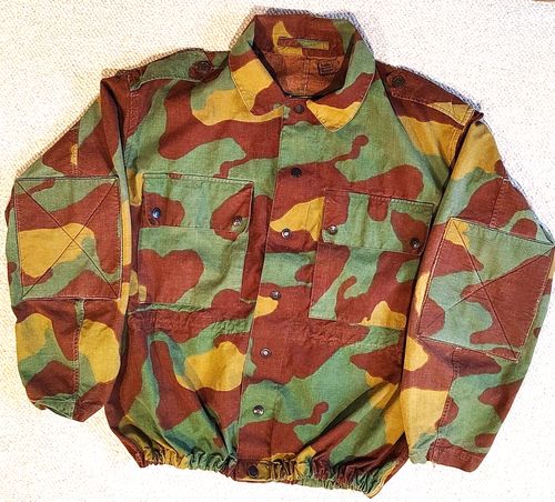 Vintage Italian Military Jacket Mens XL Green 1960s Tele Mimetico ...