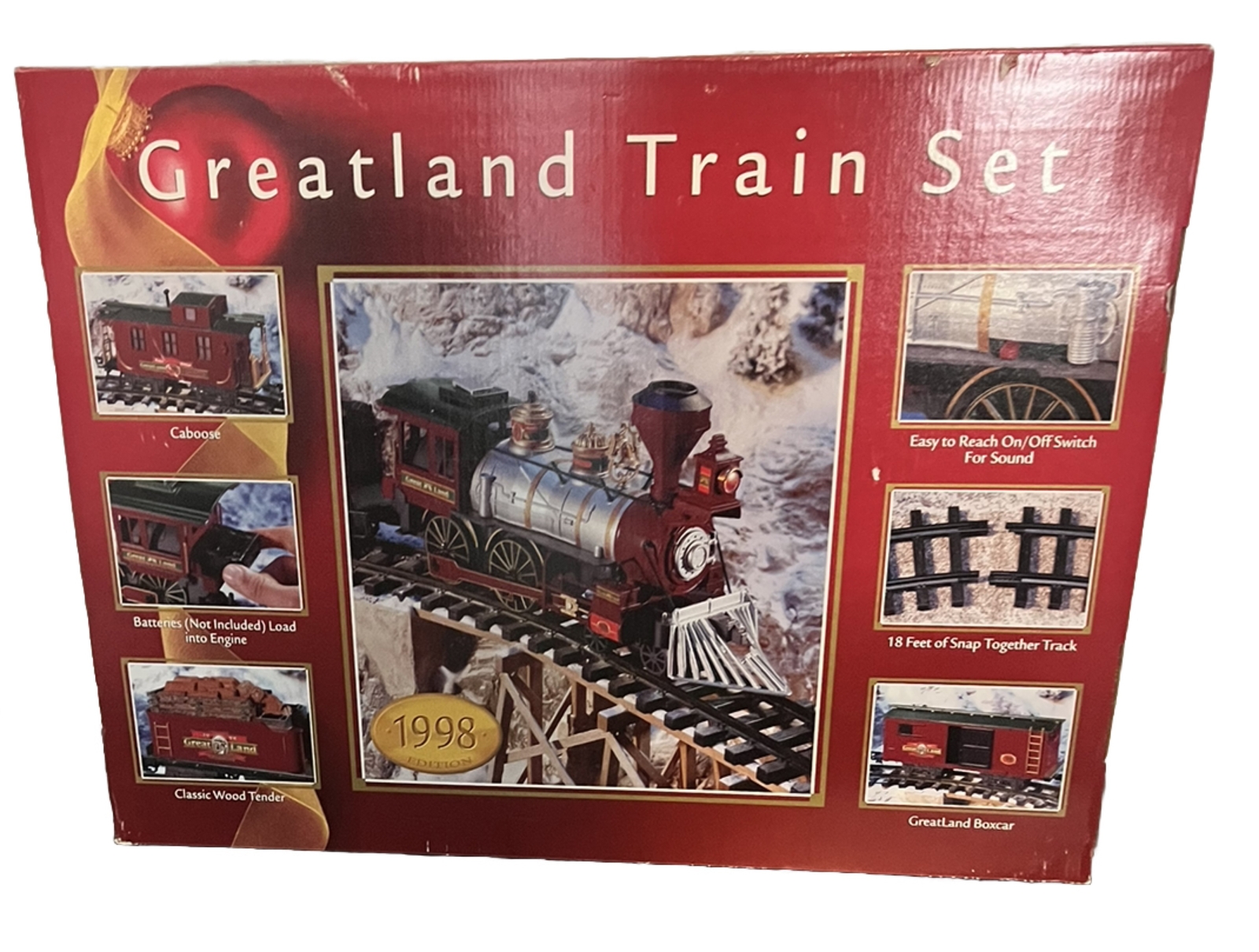 Greatland Express Train Set 1988 Steam Locomotive Vintage 73558806059| eBay