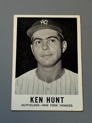 1960 Leaf Baseball #33 Ken Hunt | eBay