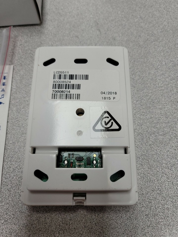 DSC LCD5511 PowerSeries Slim Line LCD Icon Keypad for PC1616 PC1832 ...